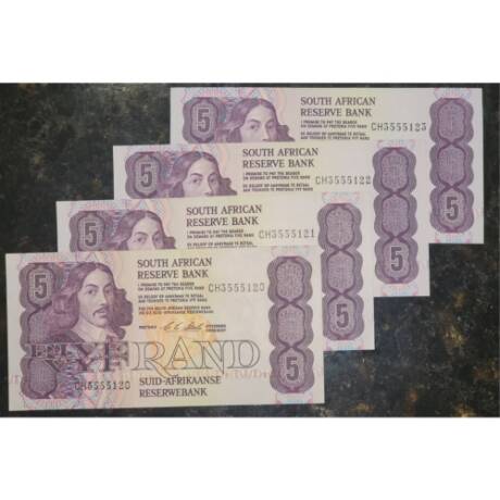 SA Reserve Bank Notes - Vintage Treasures